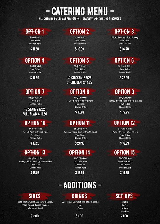 Let Southern Pig and Cattle Company Cater Your Next Event!